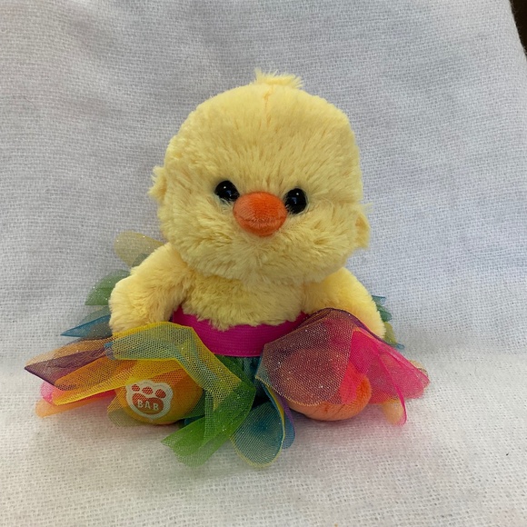 Build-A-Bear | Toys | Buildabear Chicken With Rainbow Sparkle Tutu Babw ...